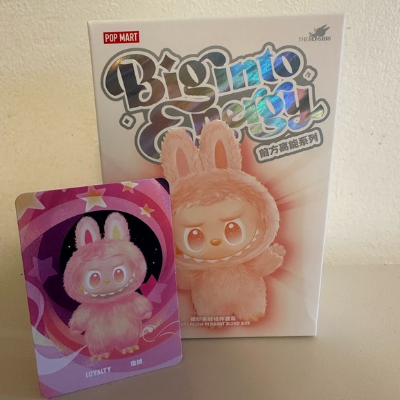POP MART | Toys | Authentic Pop Mart Big Into Energy Labubu Loyalty ...
